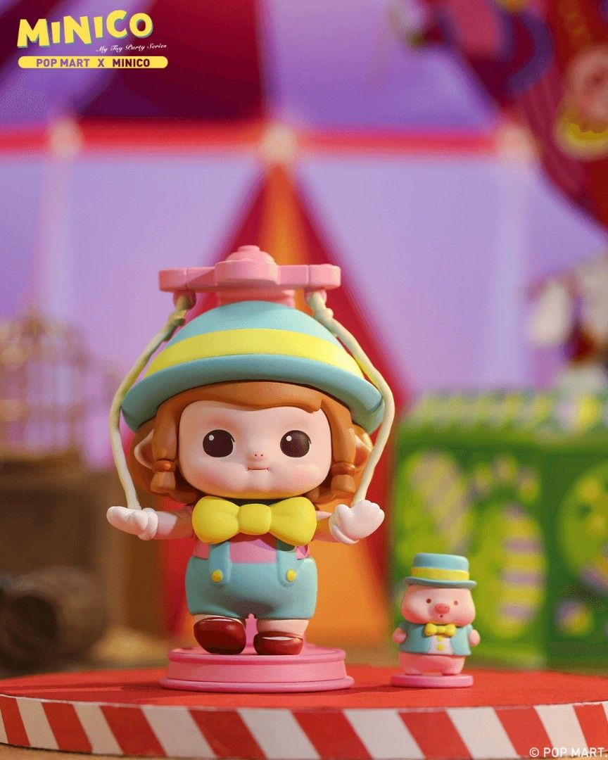 [POPMART] POPMART MINICO MY TOY PARTY SERIES FULL SET AND INDIVIDUAL ...