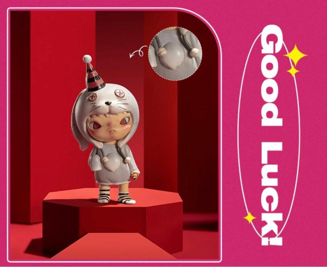 Popmart Year of rabbit, Hobbies & Toys, Toys & Games on Carousell