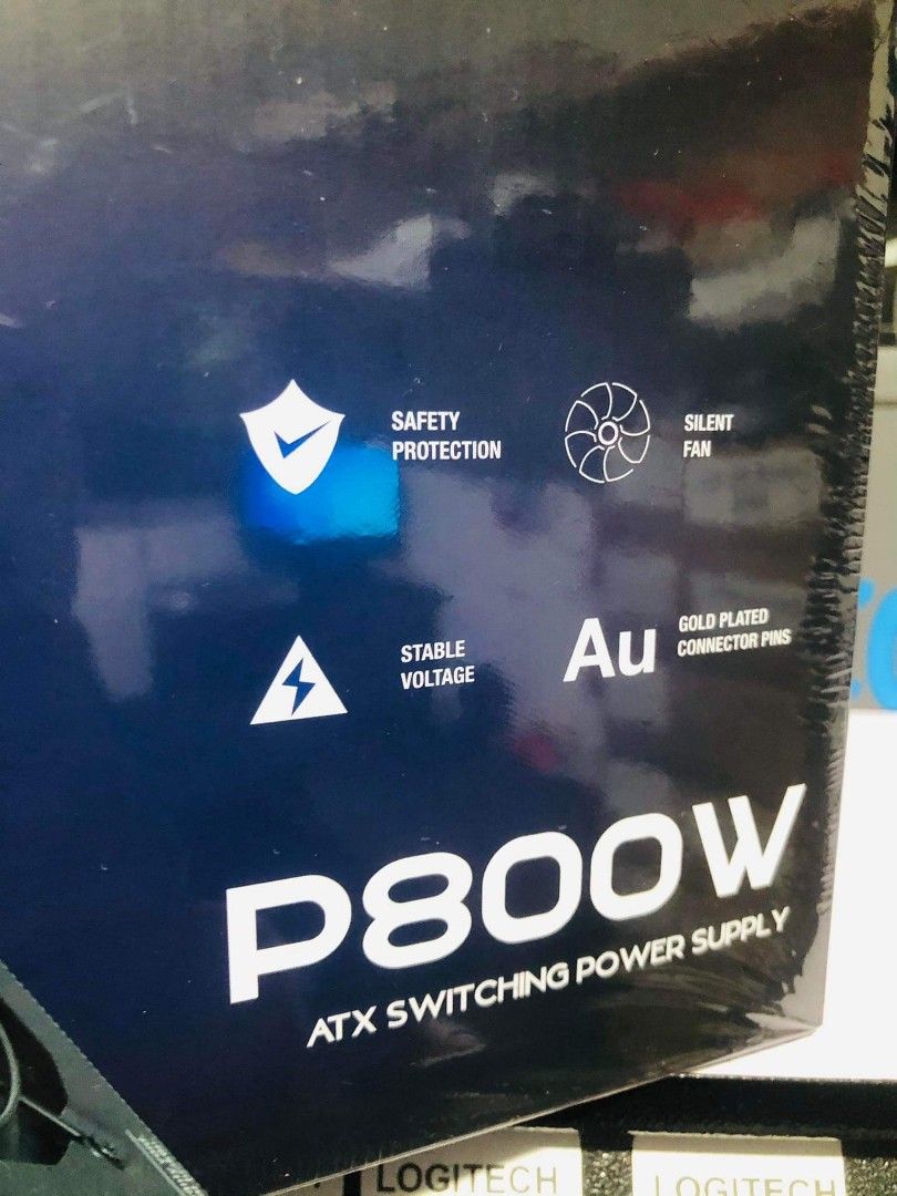 Powerlogic ATX-800w 20+4 Pin Switching Power Supply PSU, Computers ...