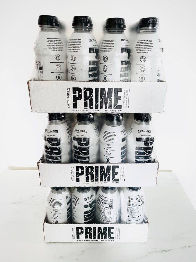Prime Hydration Drink Meta Moon Flavour, Food & Drinks, Beverages on ...
