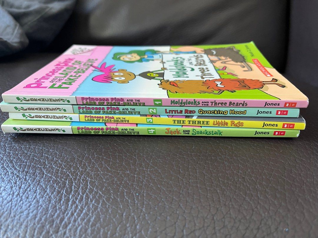 Princess Pink and the Land of Fake-Believe, 興趣及遊戲, 書本 & 文具, 小說 & 故事書 ...