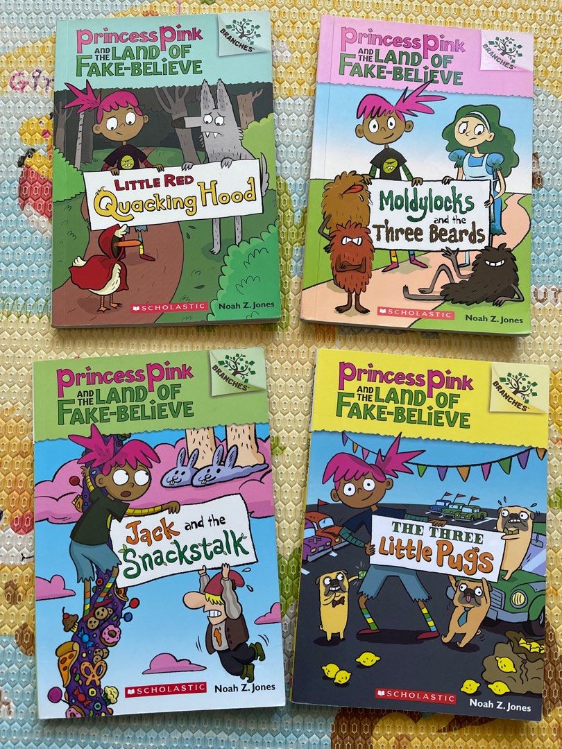 Princess Pink and the Land of Fake-Believe, 興趣及遊戲, 書本 & 文具, 小說 & 故事書 ...