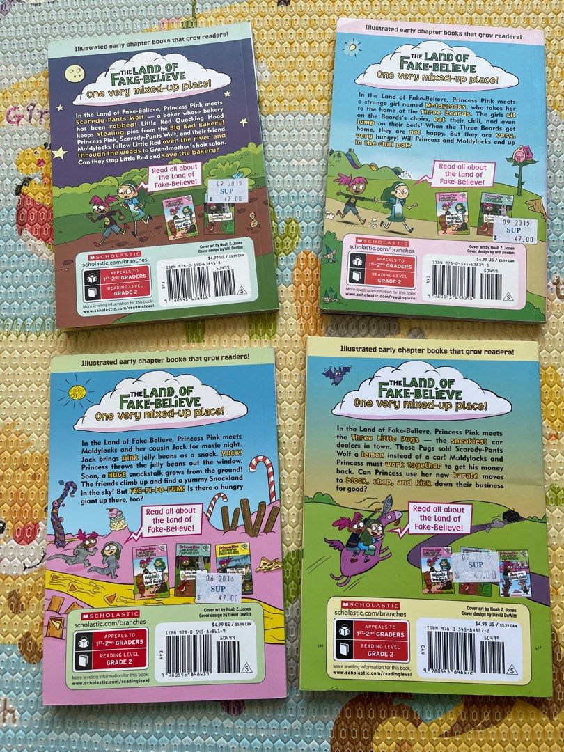 Princess Pink and the Land of Fake-Believe, 興趣及遊戲, 書本 & 文具, 小說 & 故事書 ...