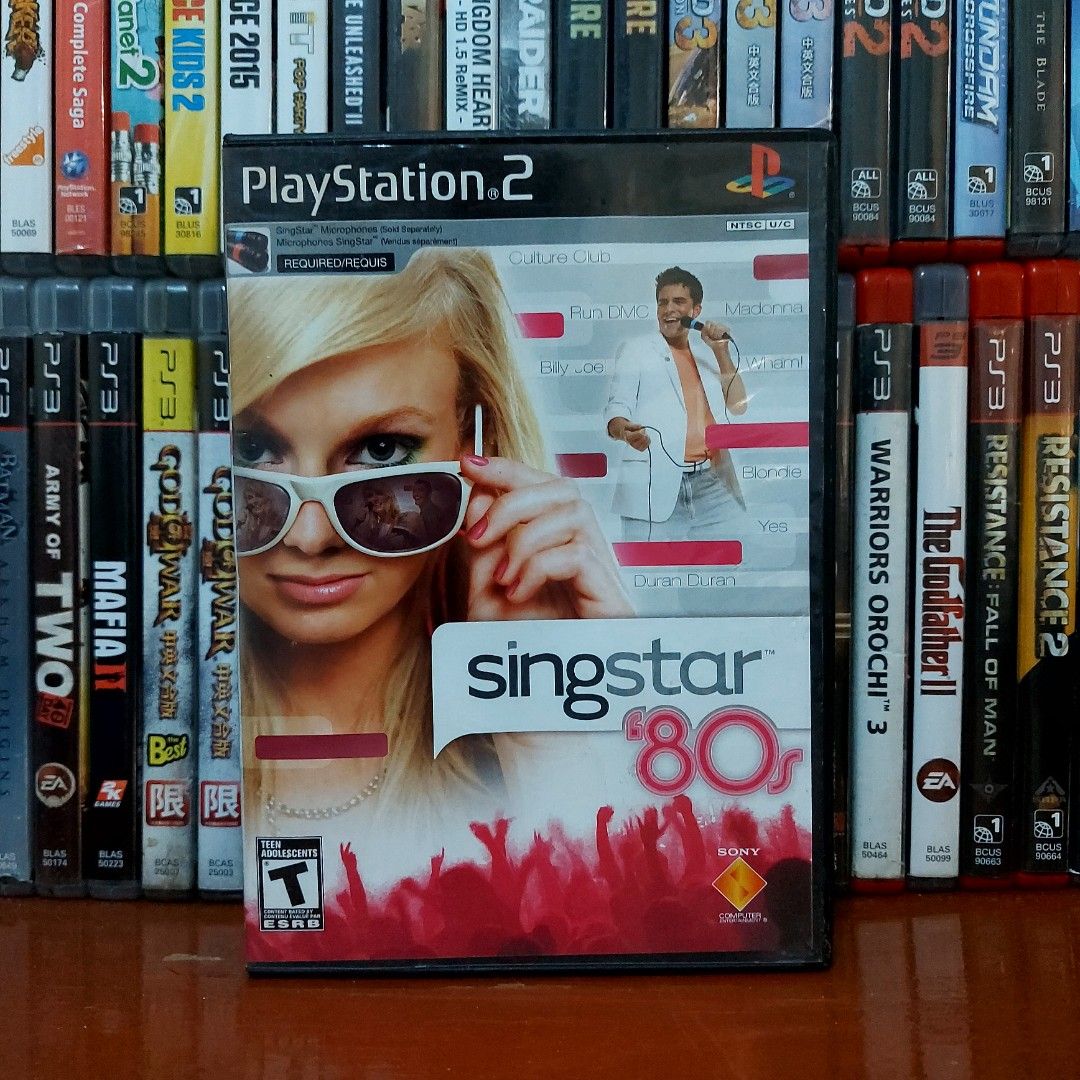 PS2 GAMES Golf|Karaoke|Dance Revolution|SingStar|Get on da Mic, Video ...