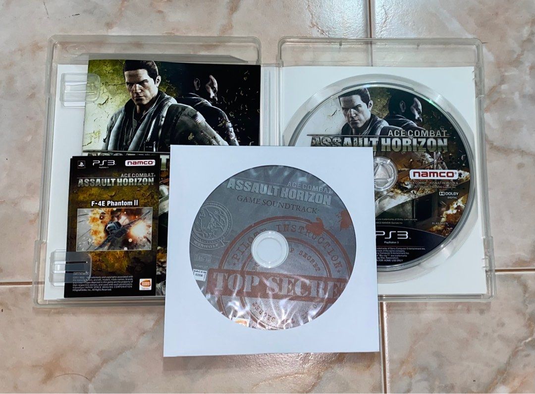 PS3 Game ace combat assault horizon limited edition, Video Gaming ...