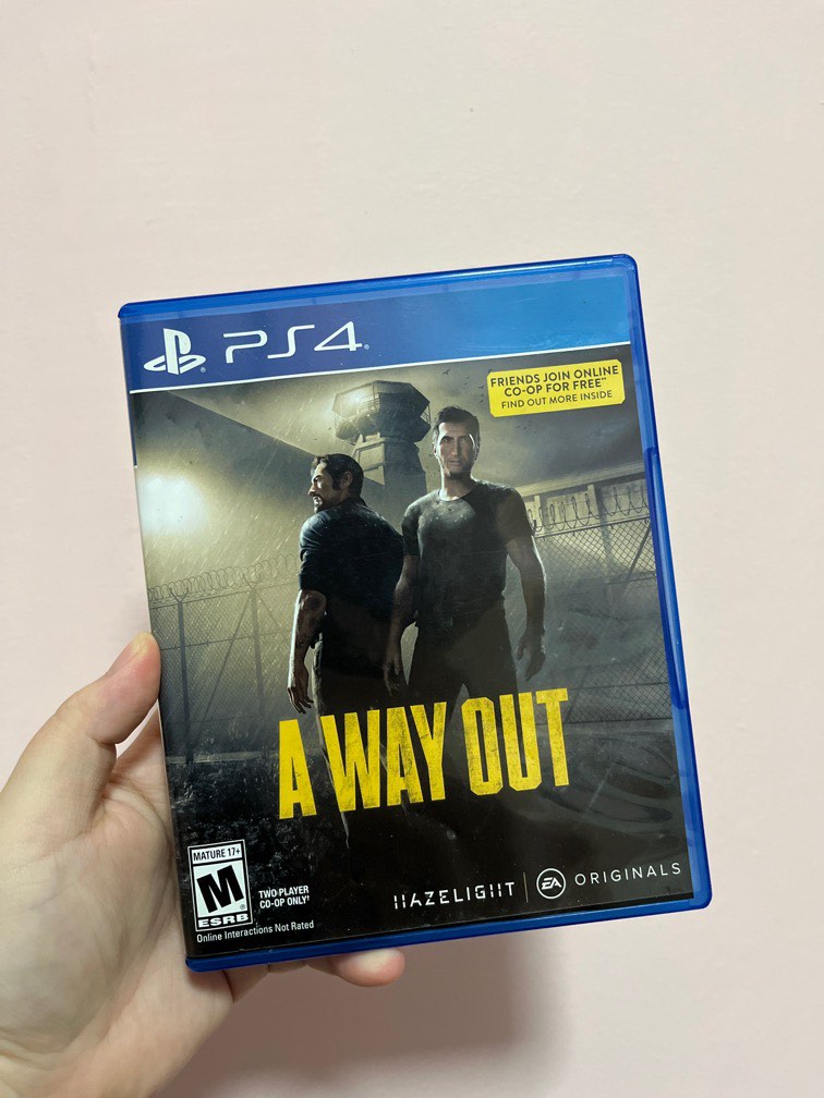PS4 PS5 Co-op A way out PS5 games, Video Gaming, Video Games ...