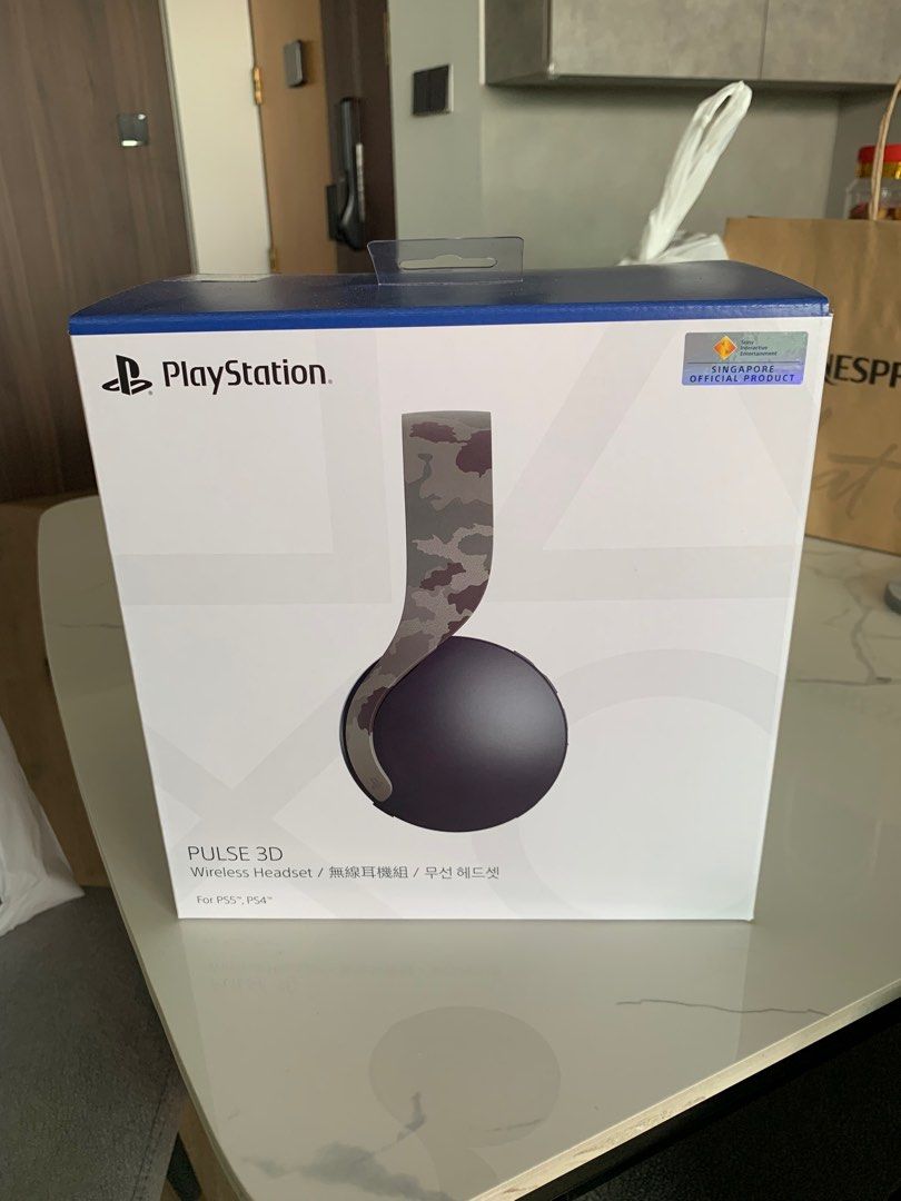 PS Pulse 3D Camo Colour, Audio, Headphones & Headsets on Carousell