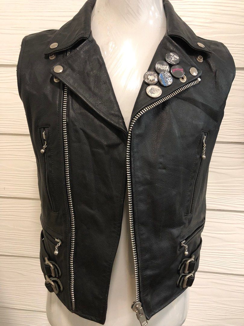 Punk Clothing custom leather jacket, Men's Fashion, Coats, Jackets and Outerwear on Carousell