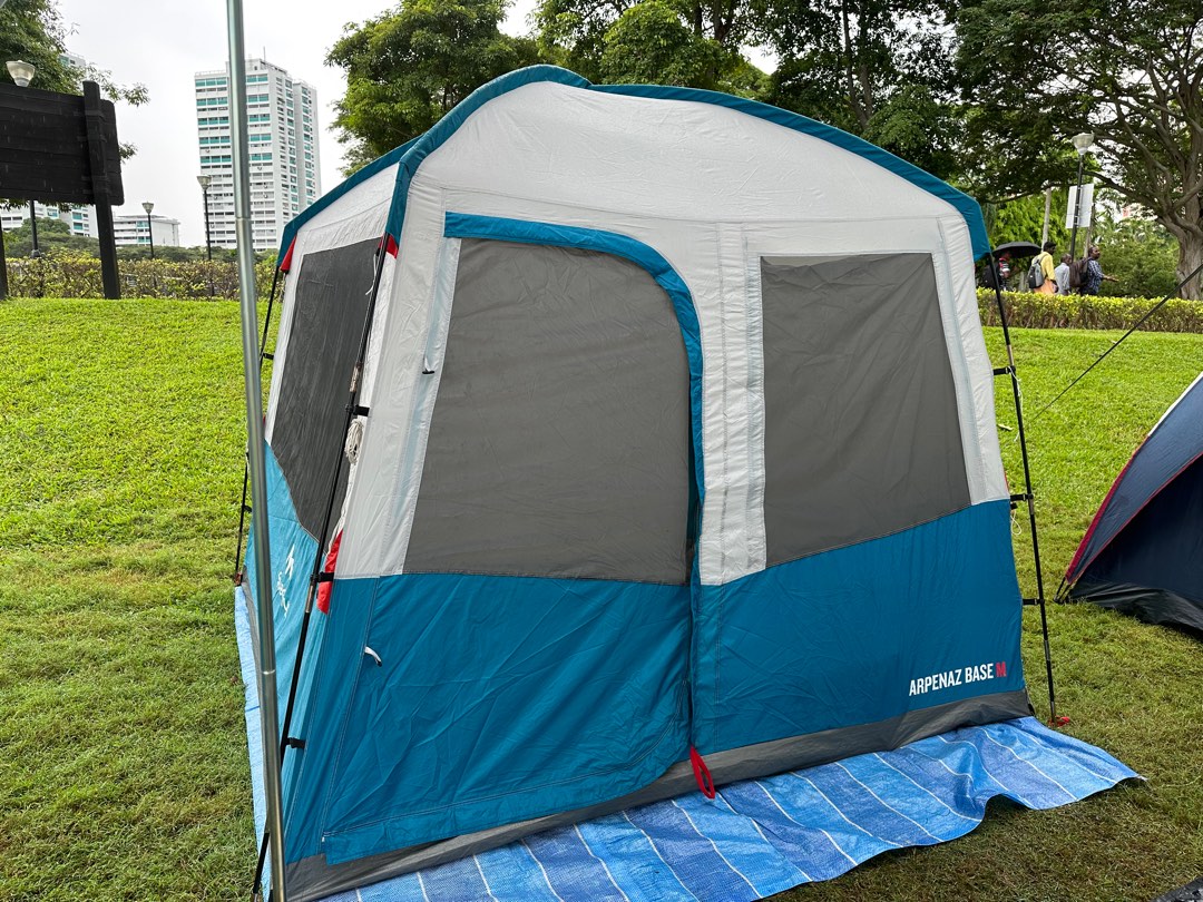 Quechua Camping Tent, Sports Equipment, Hiking & Camping on Carousell