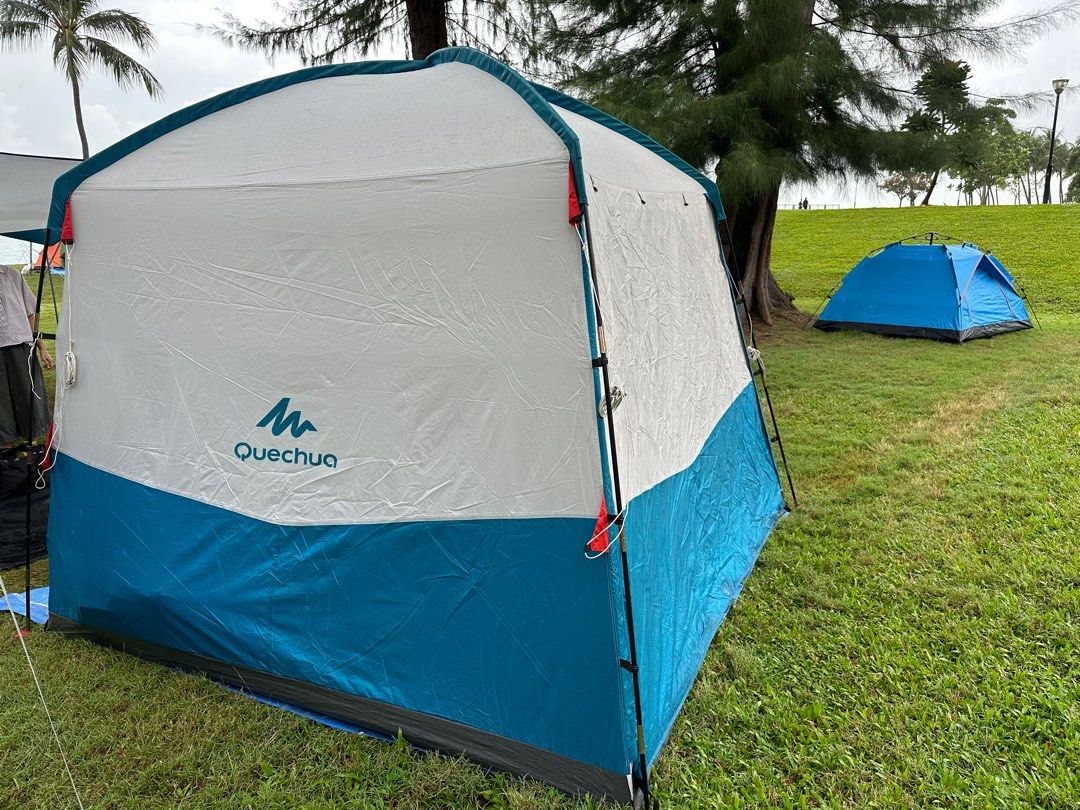 Quechua Camping Tent, Sports Equipment, Hiking & Camping on Carousell