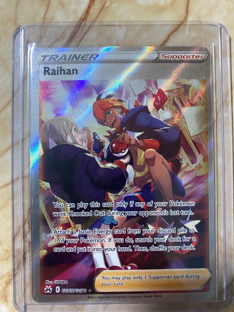 Raihan Trainer Crown Zenith, Hobbies & Toys, Toys & Games on Carousell