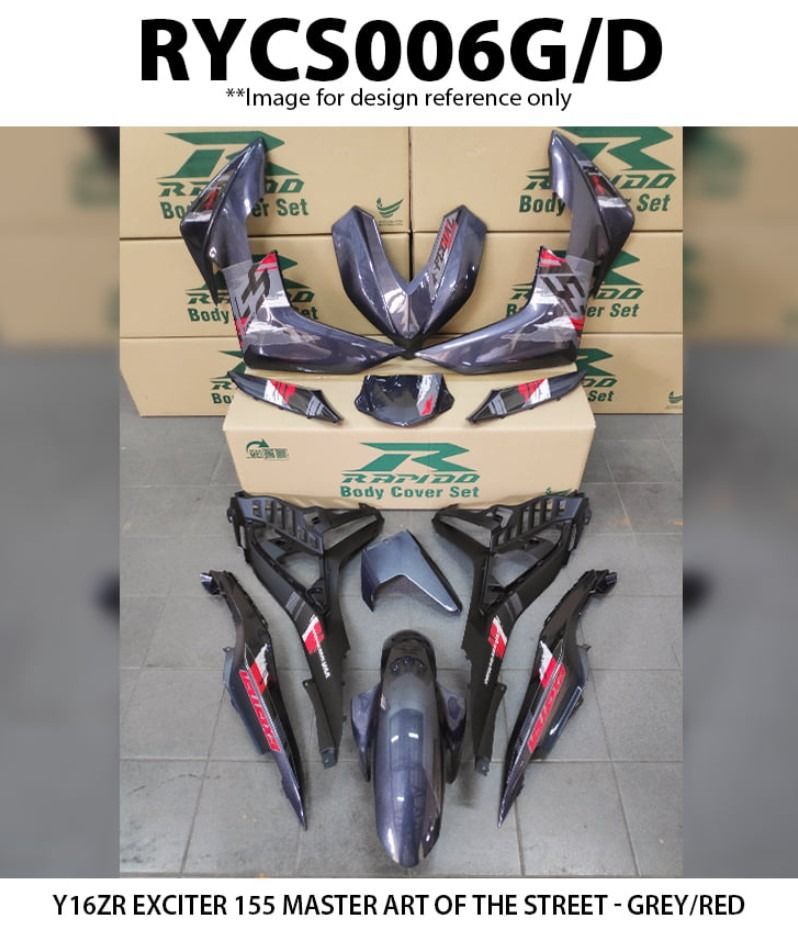 Rapido Cover Set Coverset SNIPER155 V3 Y16 Y16ZR Exciter-155 VVA SE (63 ...