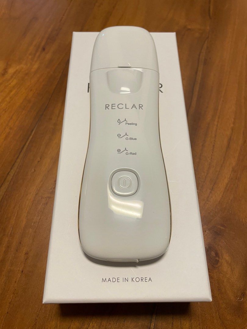 Reclar Gold Galvanic Ion Water Peeling Device, Beauty & Personal Care ...