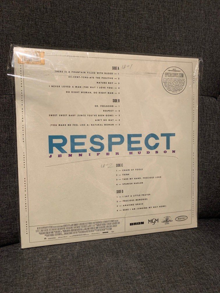 Respect - Original Soundtrack (Vinyl LP), Hobbies & Toys, Music & Media ...