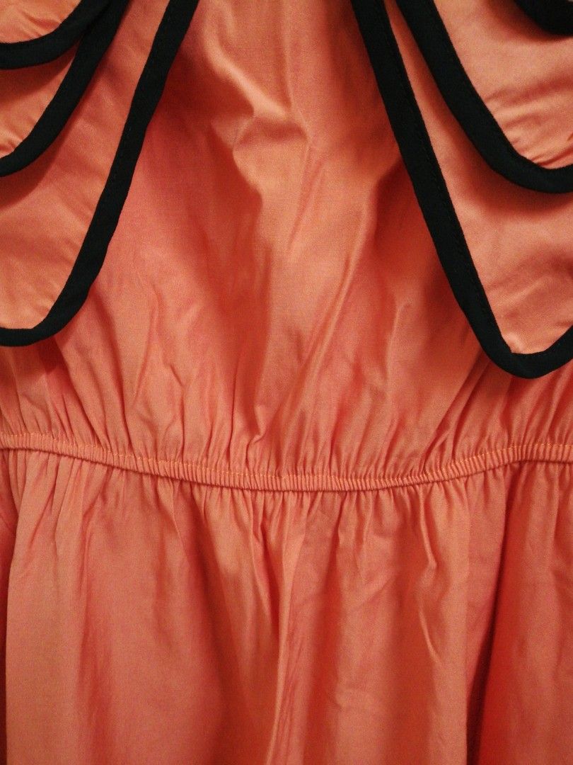 Retros Orangy Look, Women's Fashion, Dresses & Sets, Dresses on Carousell