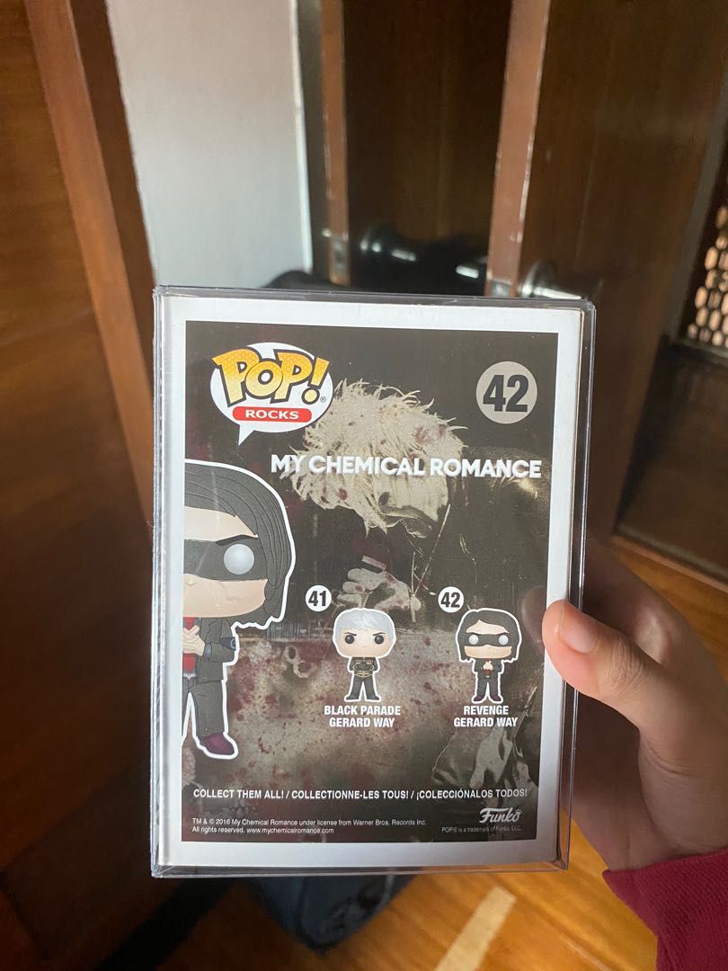 REVENGE GERARD WAY FUNKO POP MY CHEMICAL ROMANCE, Hobbies & Toys, Toys ...