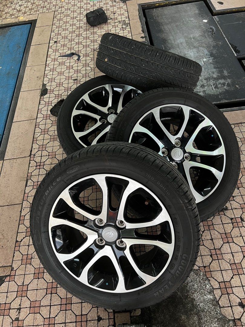 RIM MYVI G3 10BULAN SIAP TAYAR, Auto Accessories on Carousell