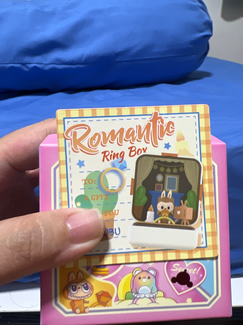 Romantic Ring Box - Labubu, Hobbies & Toys, Toys & Games on Carousell