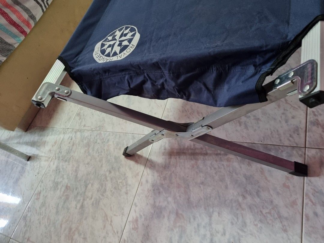 Royal Rangers Safari Bed , Navy Blue, Easy foldable bed, Furniture ...