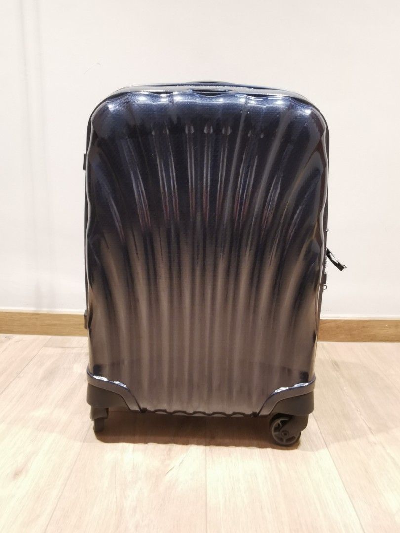 Samsonite cosmolite (cabin size luggage , lightweight, midnight blue ...