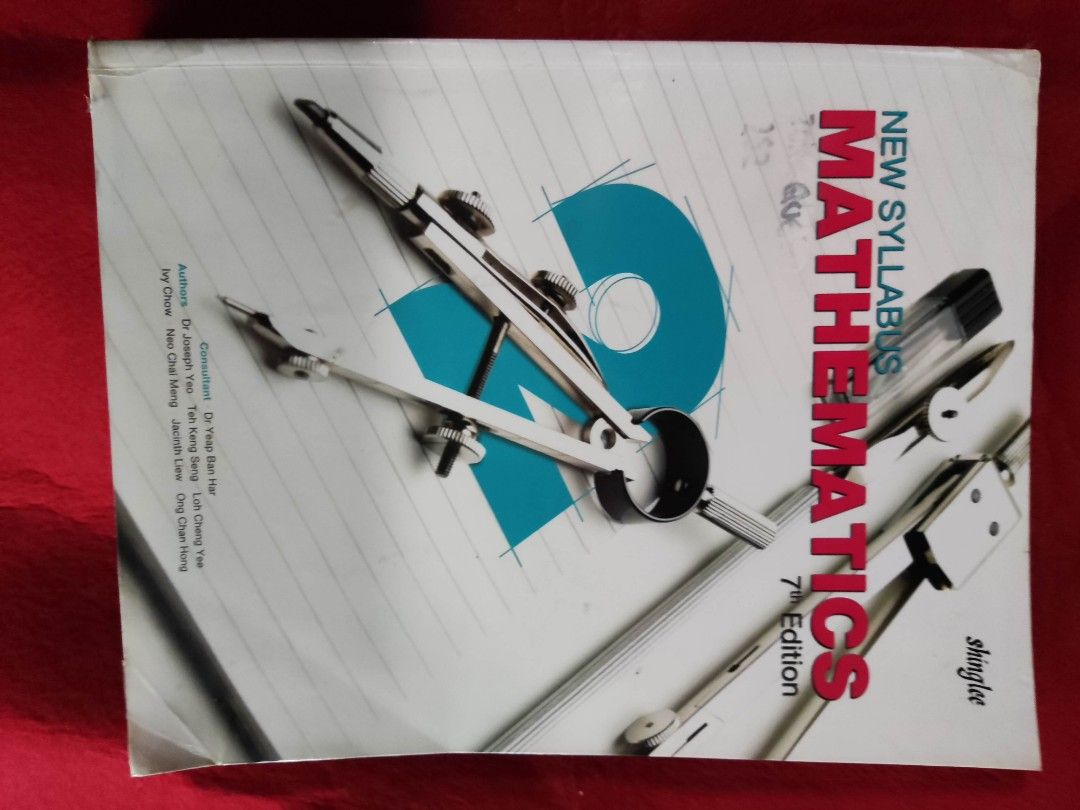 Secondary 2 Mathematics textbook, Hobbies & Toys, Books & Magazines ...
