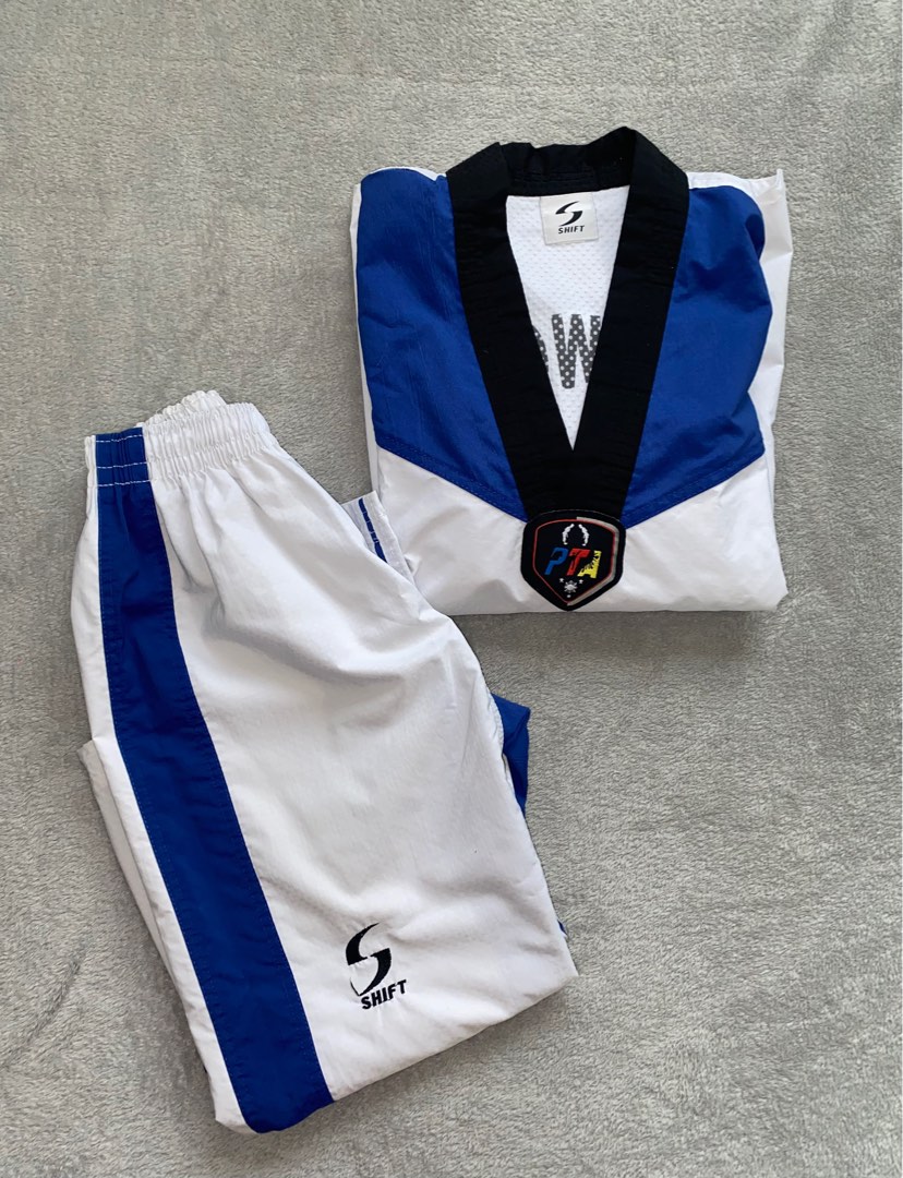 Shift Taekwondo Kyorugi Dobok Sparring Uniform Set, Sports Equipment ...