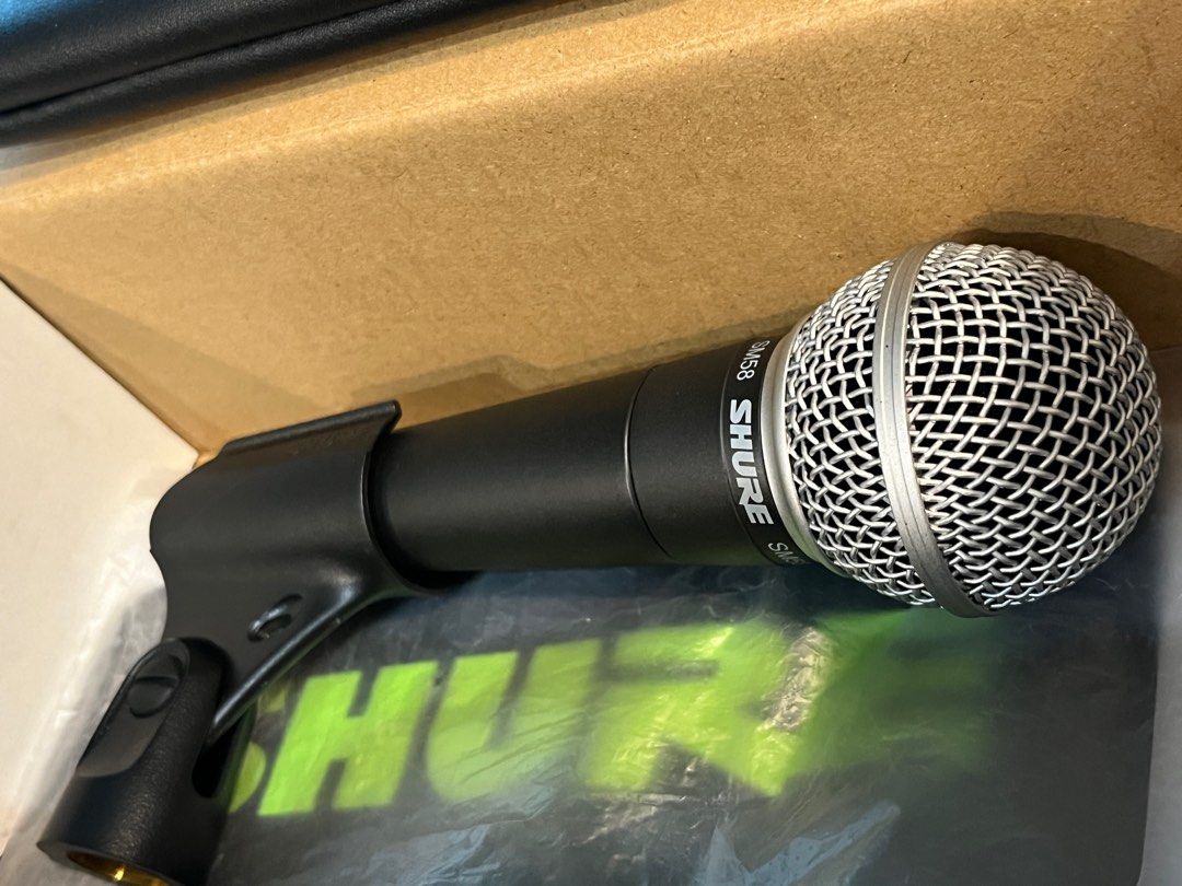 Shure SM58 Microphone, Audio, Microphones on Carousell