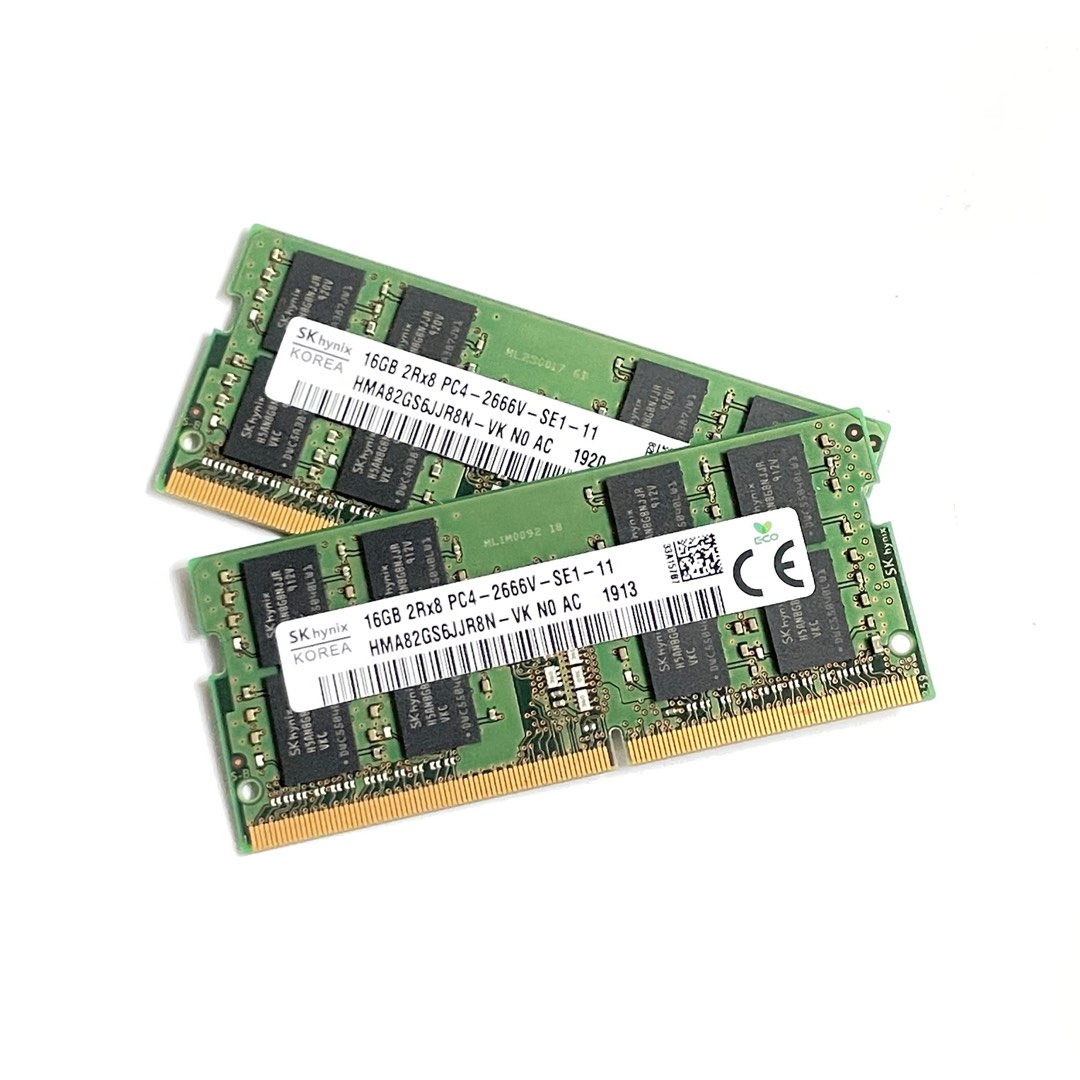 SK hynix DDR4 2666MHz 16GB SODIMM Laptop Memory, Computers & Tech ...