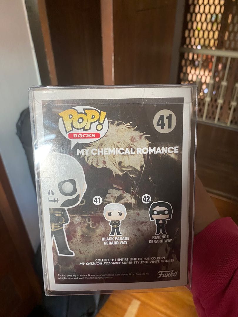 SKELETON GERARD WAY FUNKO POP MY CHEMICAL ROMANCE, Hobbies & Toys, Toys ...
