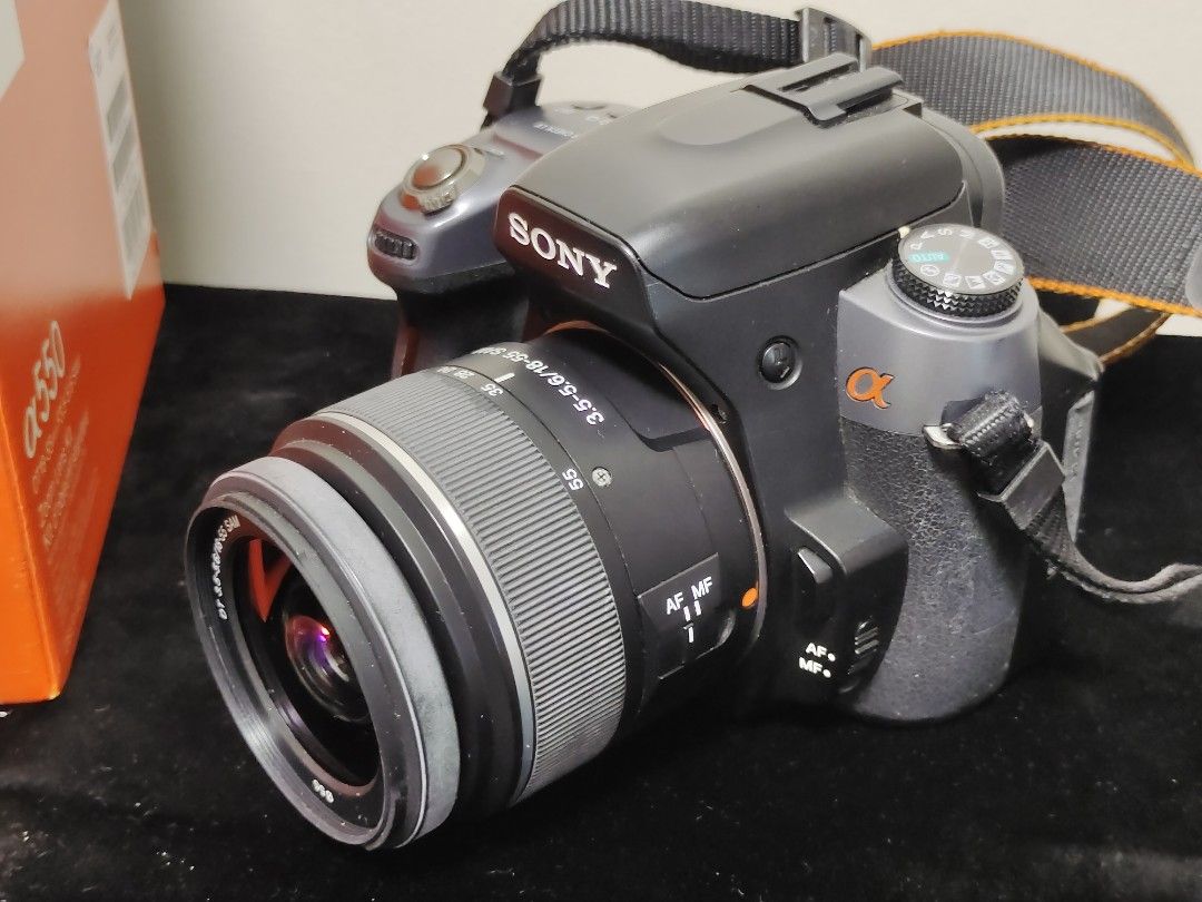 Sony a550 DSLR Kit, Photography, Cameras on Carousell