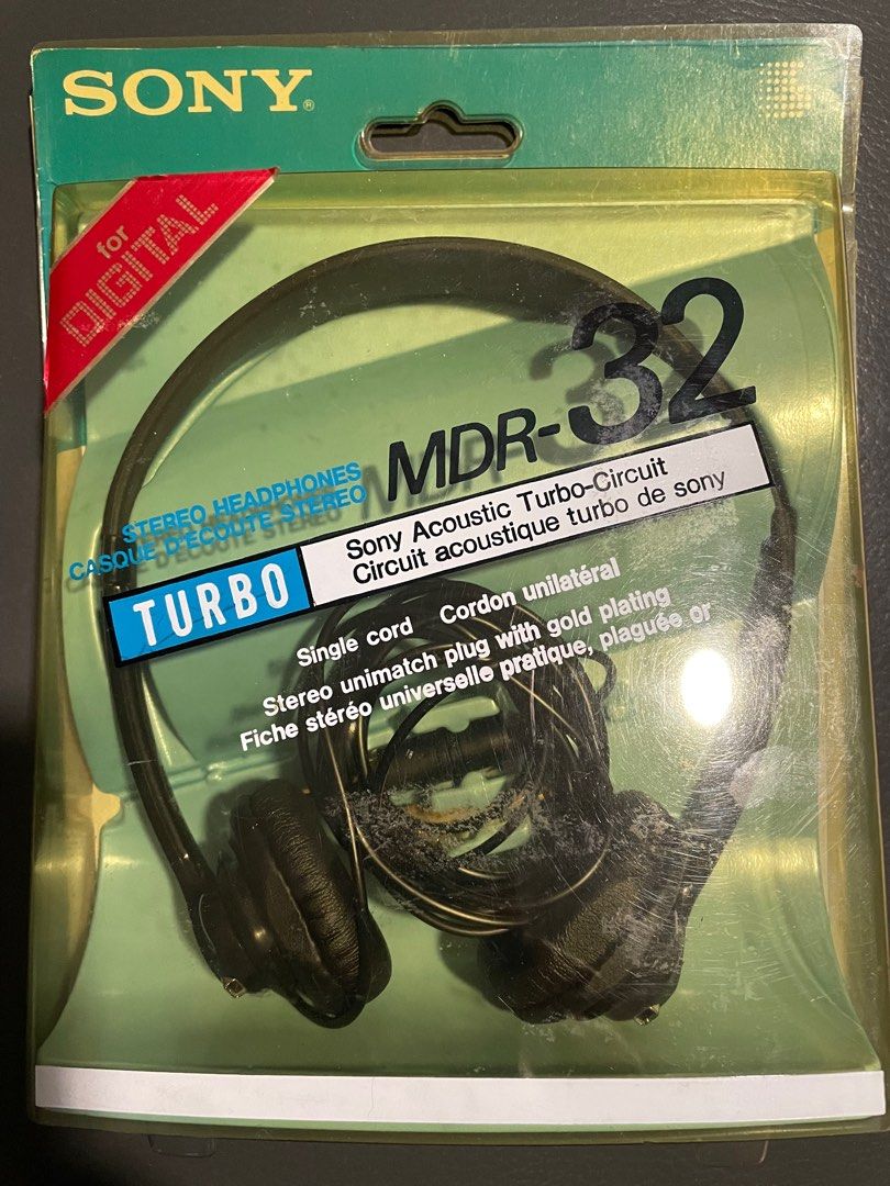 Sony MDR-32 Headphones - retro classic headphone in full working ...