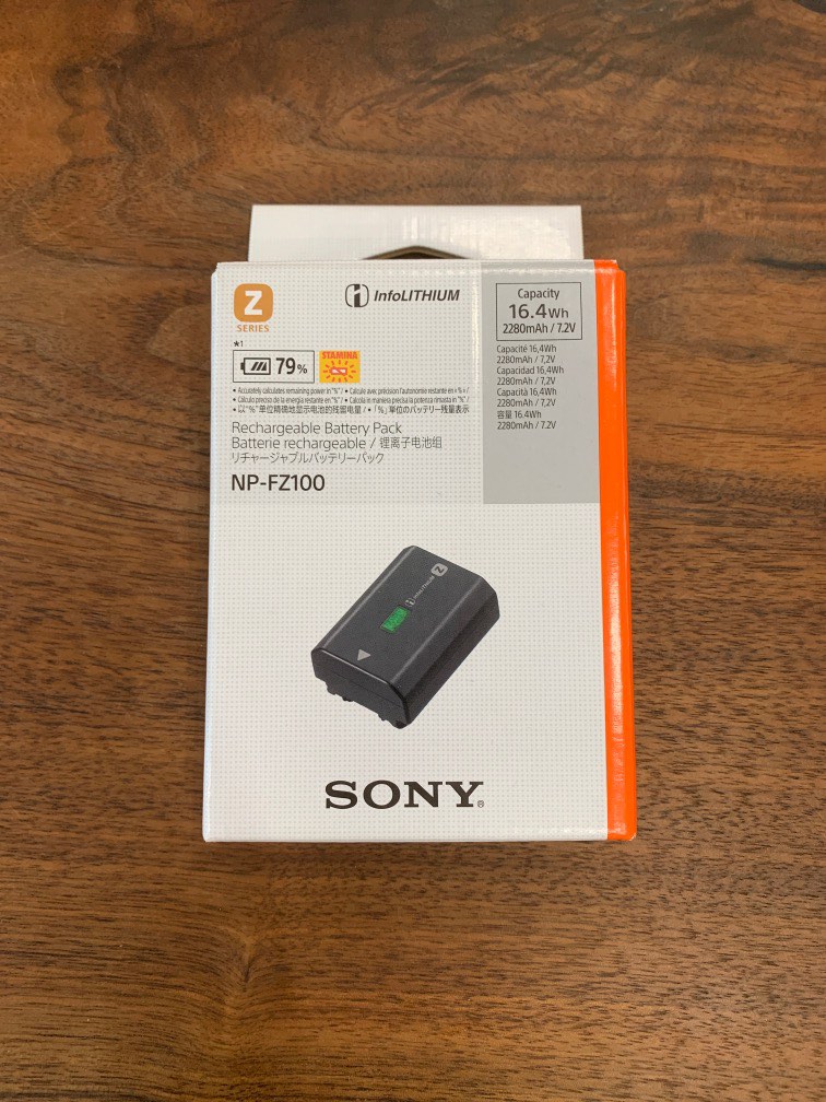 Sony NP-FZ100 battery, Photography, Photography Accessories, Batteries & Chargers on Carousell