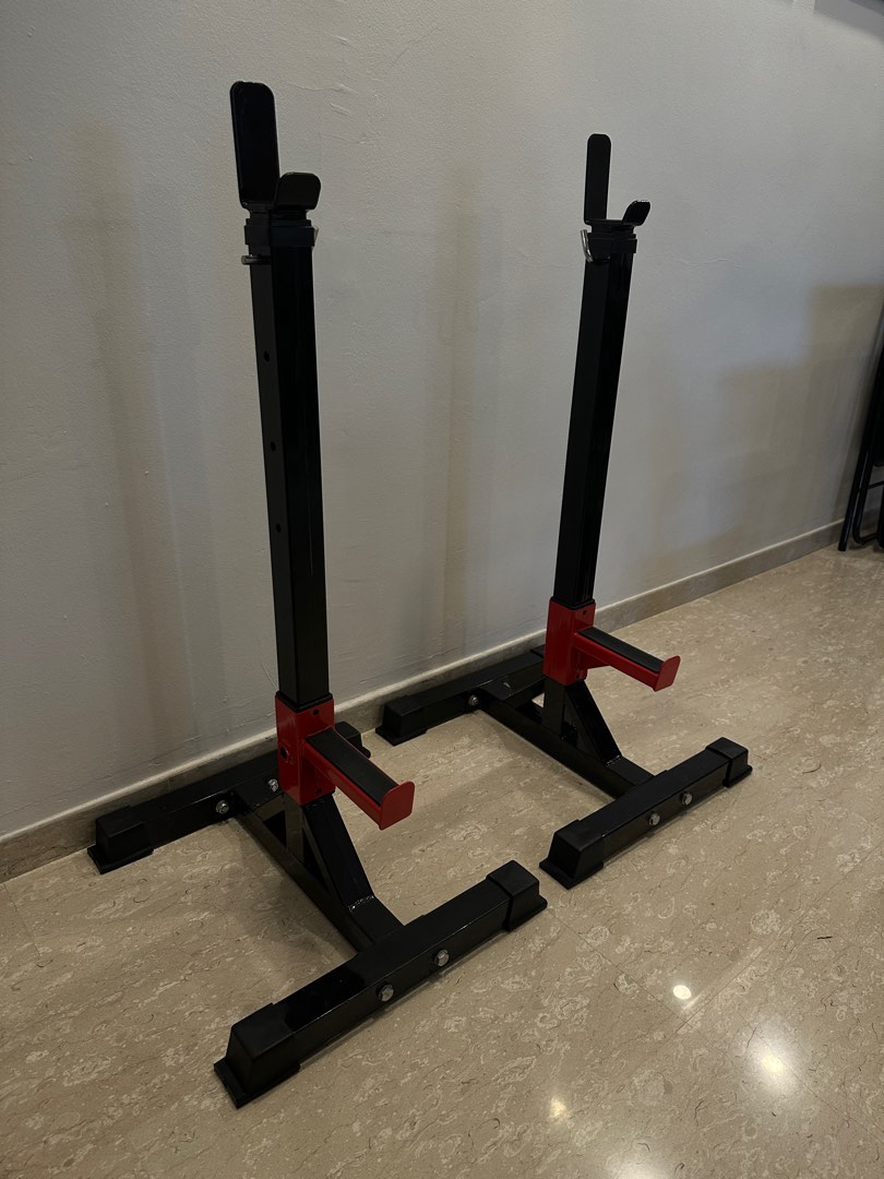 Squat/Bench Stands, Sports Equipment, Exercise & Fitness, Cardio ...
