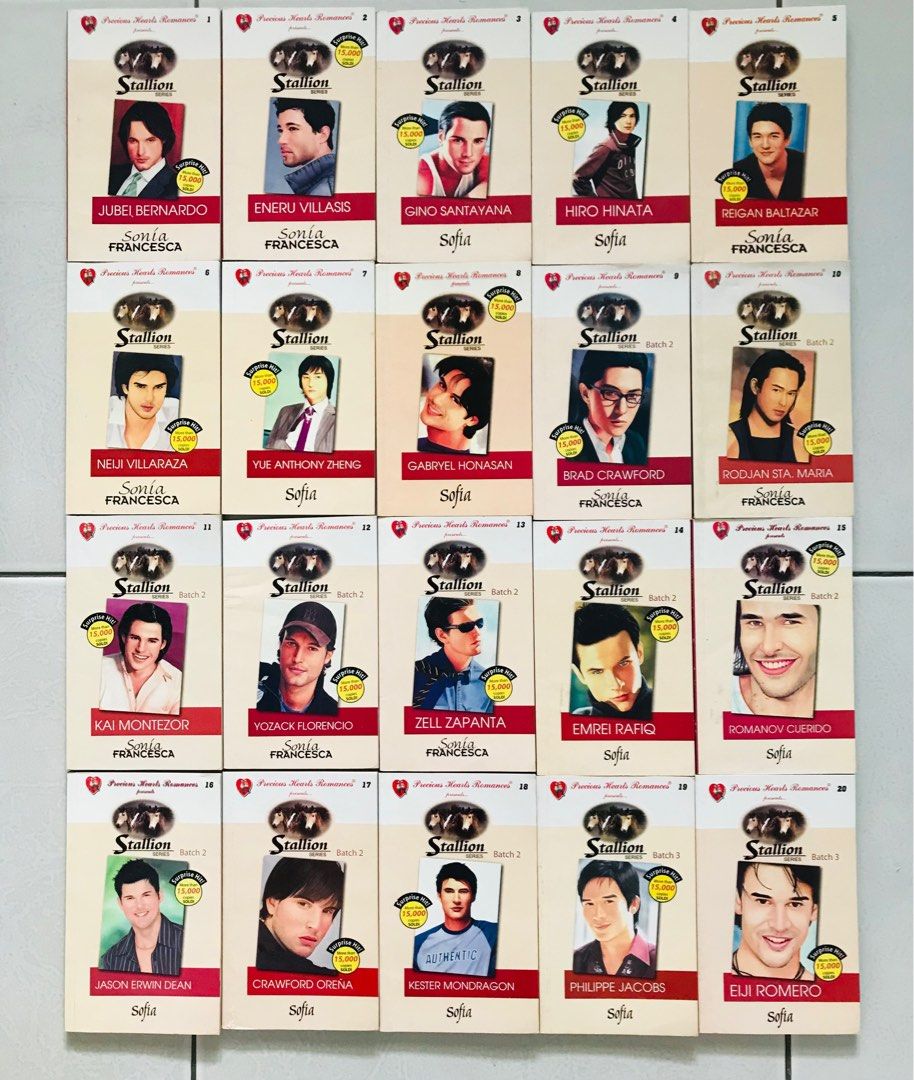 Stallion Series by Sonia Francesca Complete Set, Hobbies & Toys, Books ...