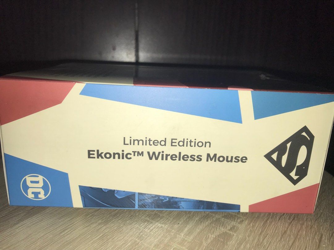 Superman Limited edition wireless mouse by Ekonic, Hobbies & Toys ...