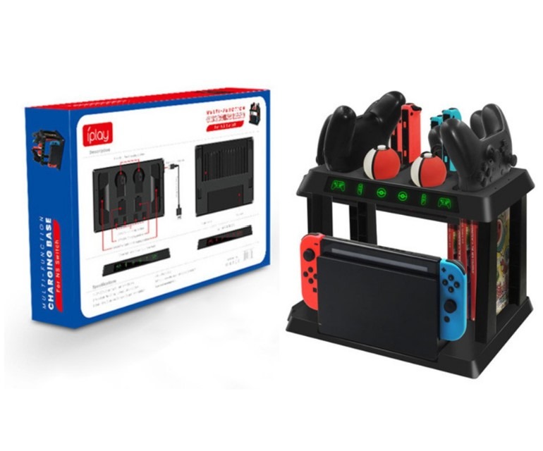 Switch Charging Host Disc Storage Bracket Joy con PRO Handle Charging ...