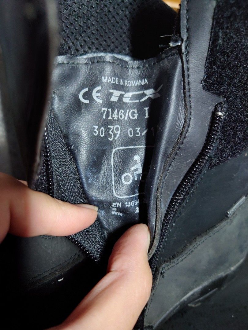 TCX X-On road GTX motorcycle riding boots, Motorcycles, Motorcycle ...