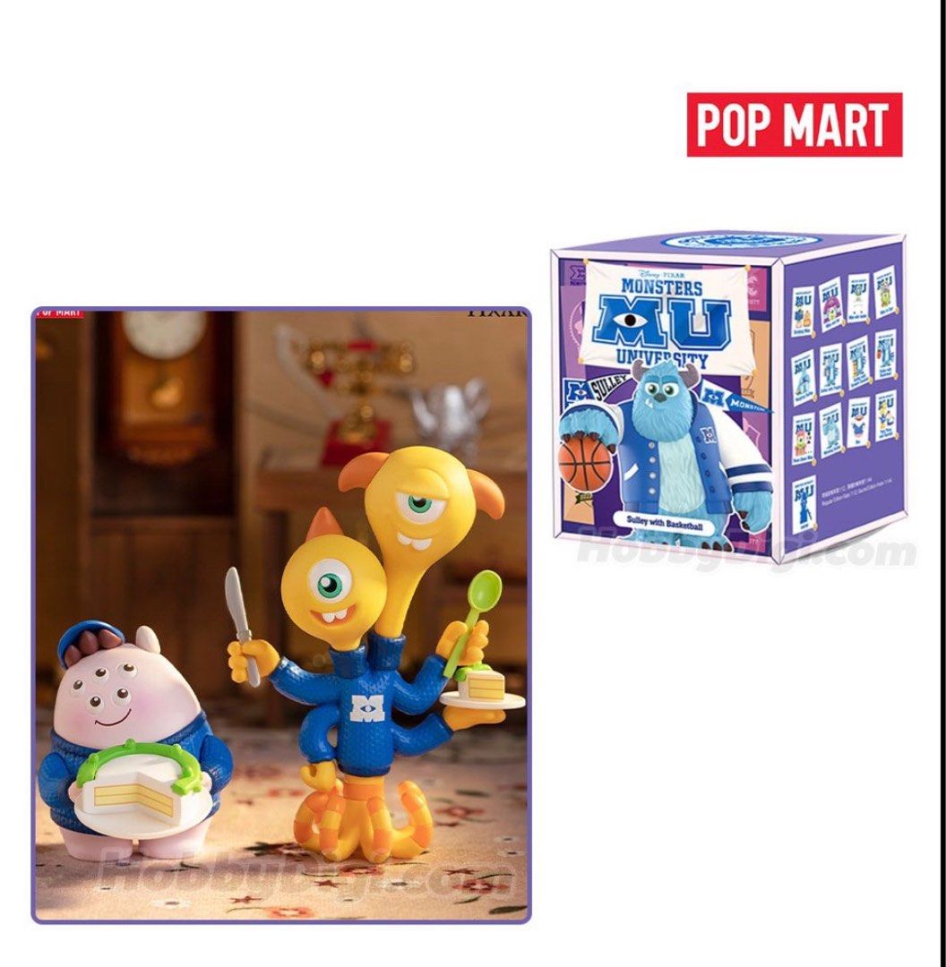Terri, Terry, and Squishy Popmart Monsters University, Hobbies & Toys ...
