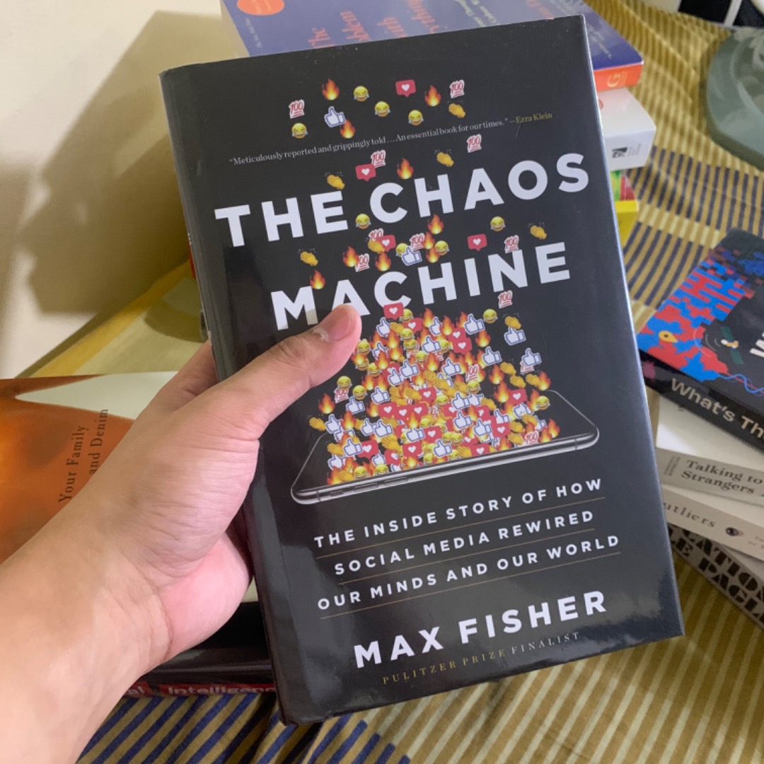 The Chaos Machine by Max Fisher, Hobbies & Toys, Books & Magazines ...