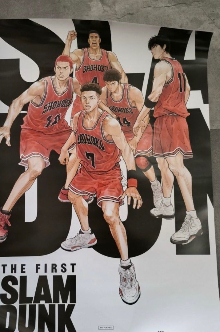 The first slam dunk poster, Hobbies & Toys, Toys & Games on Carousell