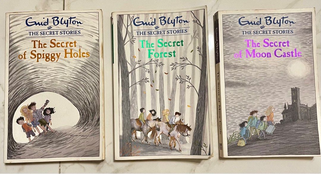 The secret stories series Gnid blyton, Hobbies & Toys, Books ...