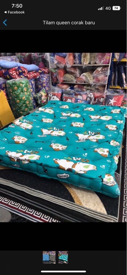 Tilam Kekabu Tebal, Furniture & Home Living, Furniture, Bed Frames ...