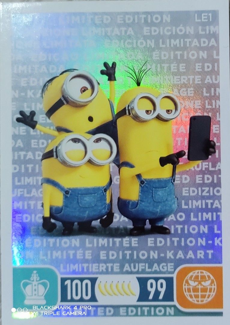 Topps minion limited edition card, Hobbies & Toys, Toys & Games on ...
