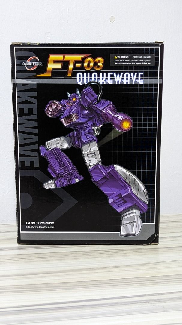 Transformers Fans Toys FT-03 Quakewave, Hobbies & Toys, Toys & Games on Carousell