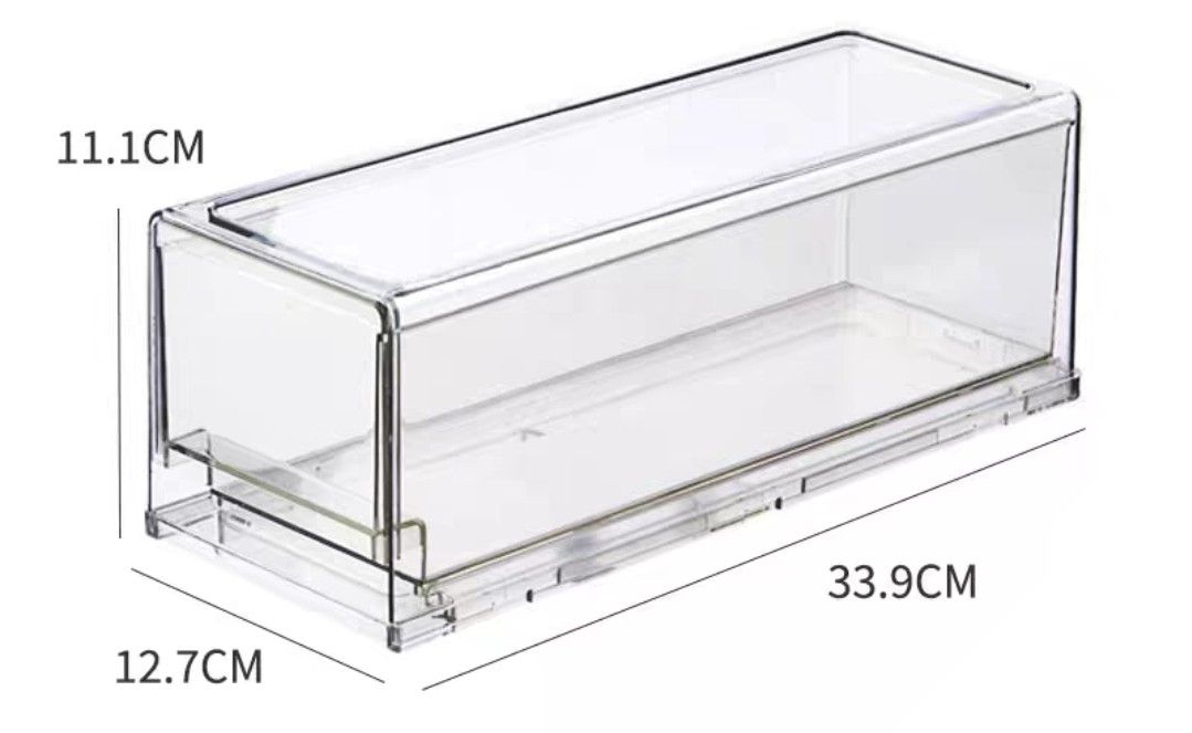 Transparent acrylic drawers, Furniture & Home Living, Home Improvement ...