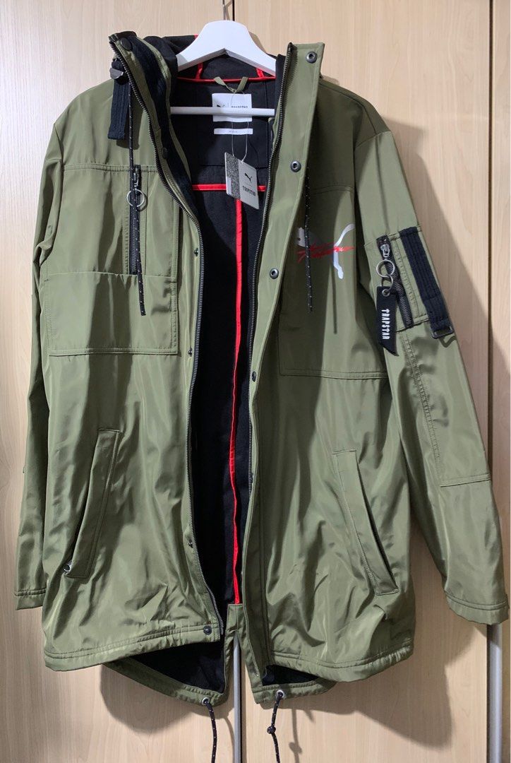 trapstar puma jacket, 男裝, 運動服裝 - Carousell
