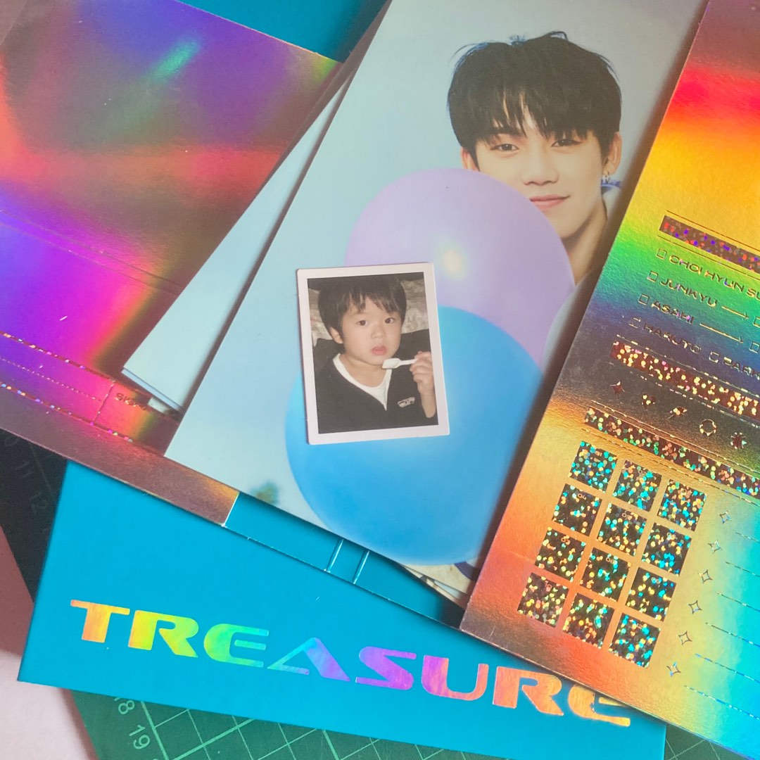 TREASURE 1st Album The First Step: Treasure Effect (Blue Ver), Hobbies ...