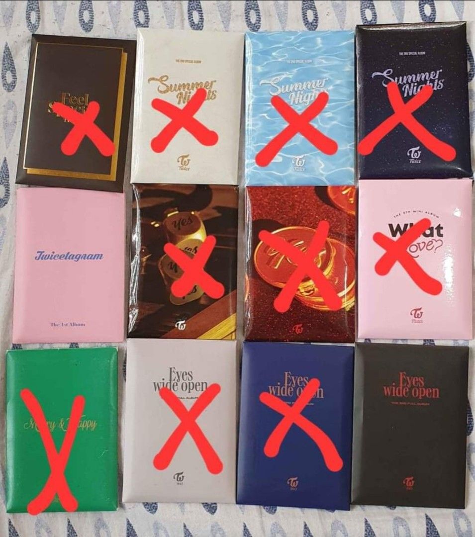 TWICE POB PHOTOCARD, Hobbies & Toys, Memorabilia & Collectibles, K-Wave ...