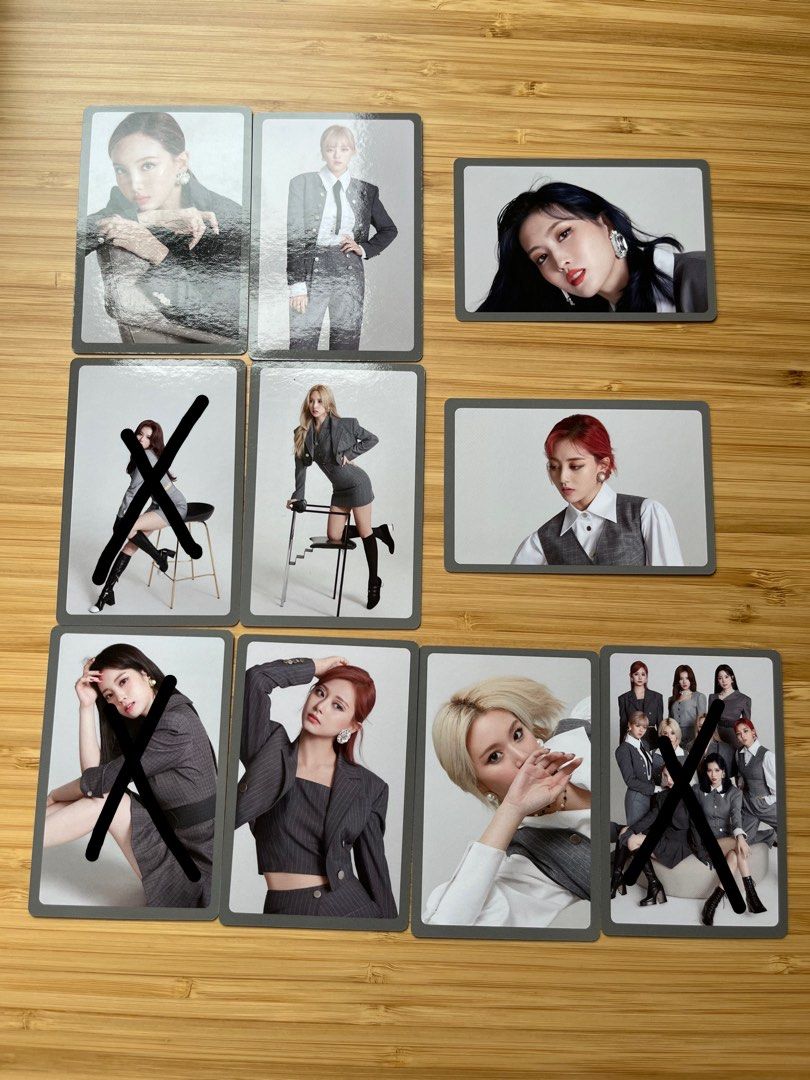 wts twice pob trading cards nayeon jeongyeon momo sana jihyo mina ...