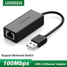 UGREEN Ethernet Adapter USB 2.0 to 10 100 Mbps Network Adaptor RJ45 ...